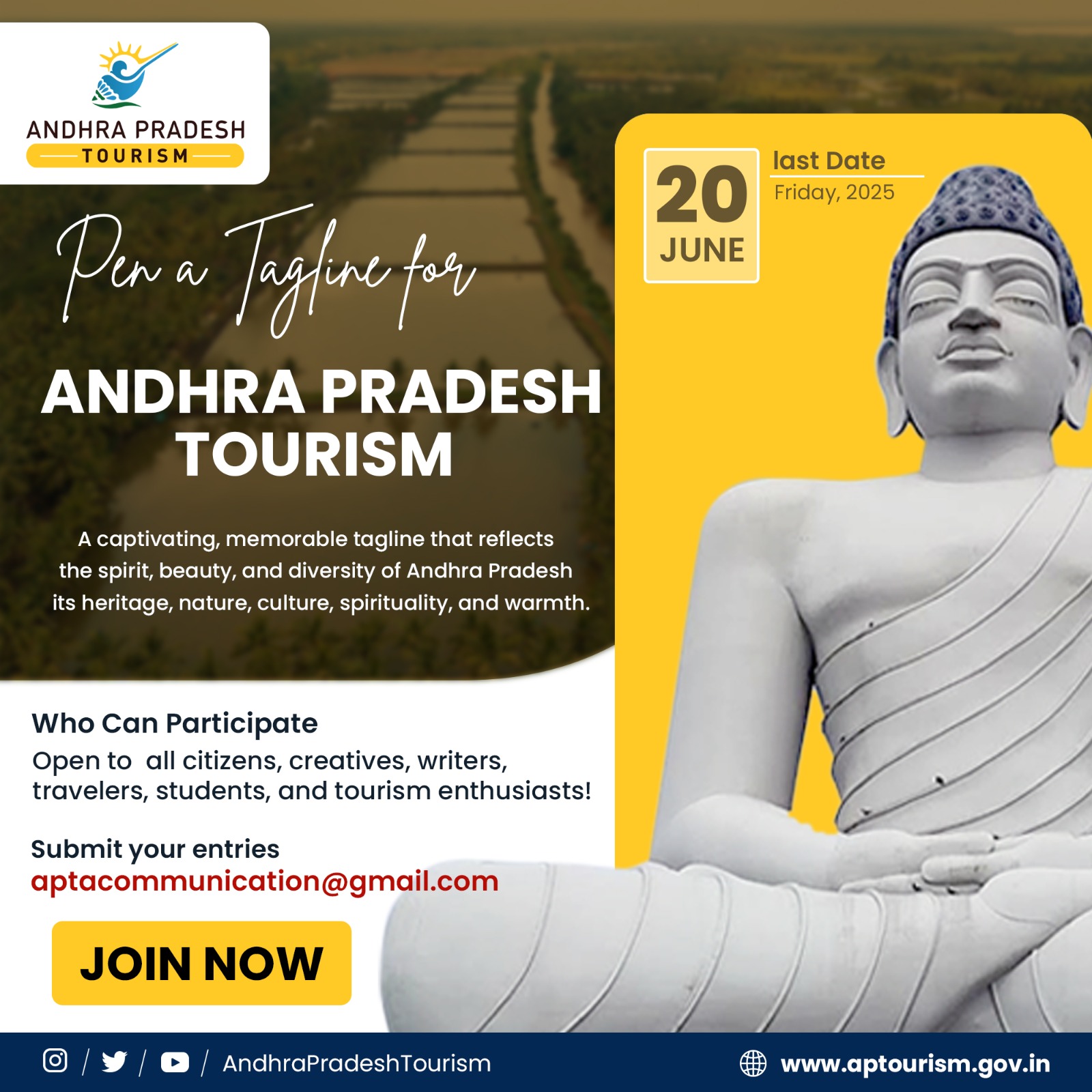 Welcome to Official Website of Andhra Pradesh Tourism Corporation